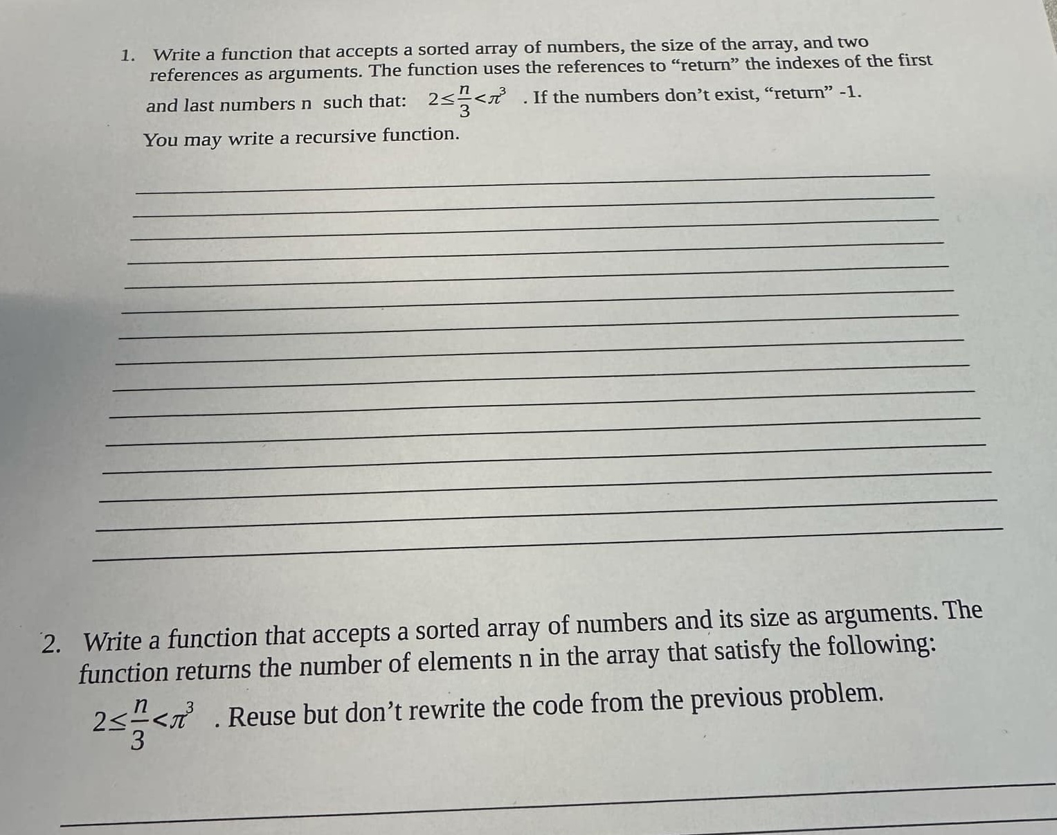 Solved Please do in C++Write a function that accepts a | Chegg.com