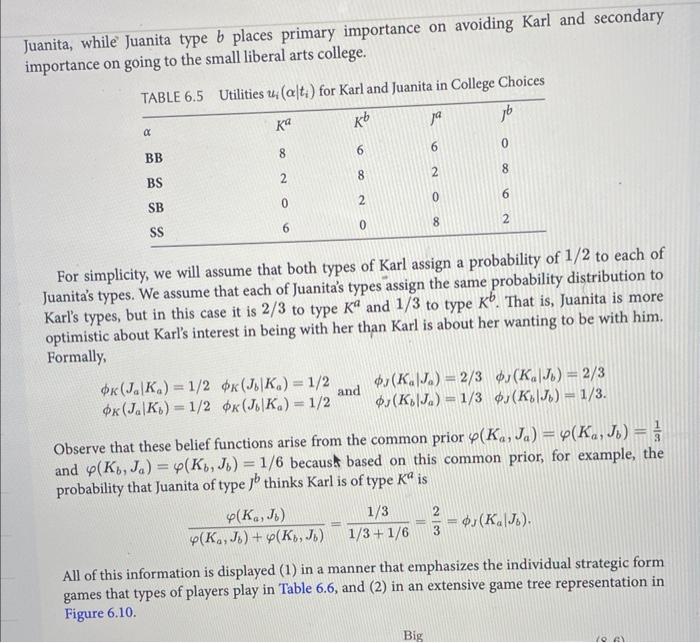 3. Modify the College Choices Bayesian game by | Chegg.com