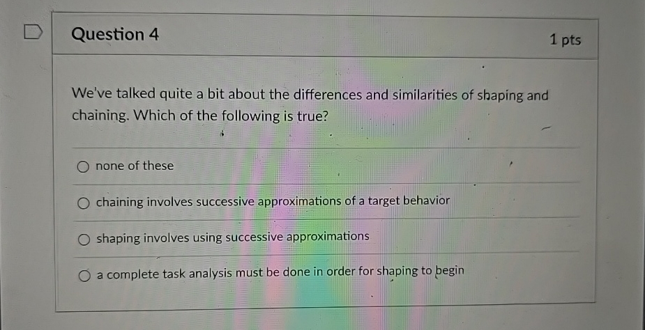 Solved Question 41 ﻿ptsWe've talked quite a bit about the | Chegg.com