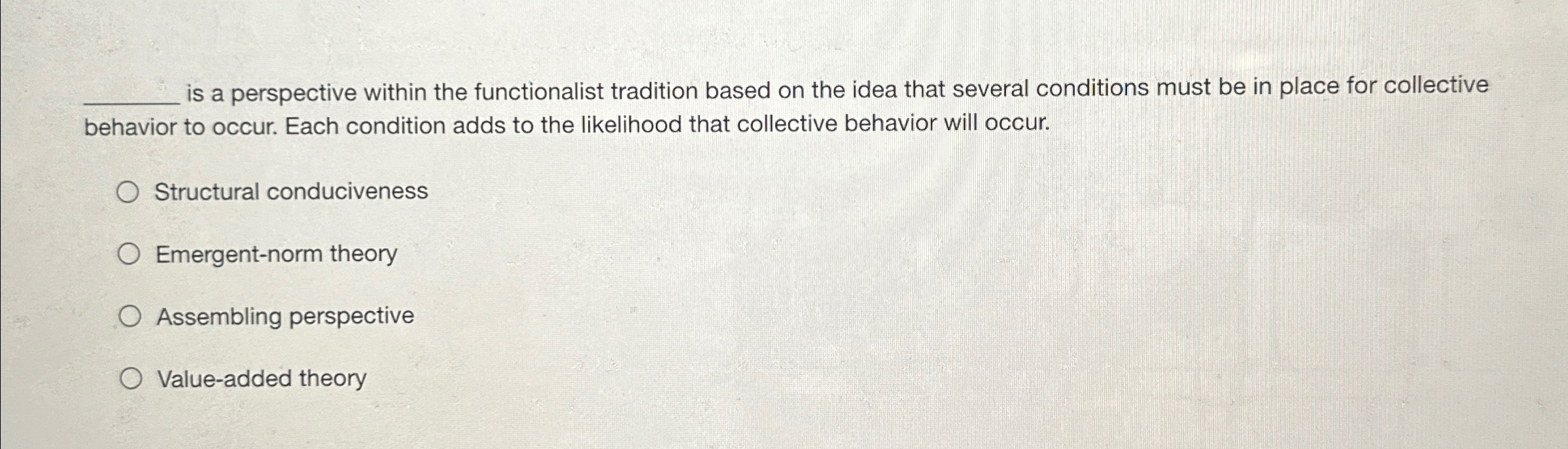 Solved is a perspective within the functionalist tradition | Chegg.com