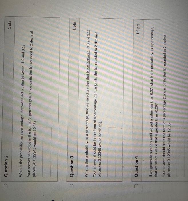 Solved The following questions concern the continuous | Chegg.com
