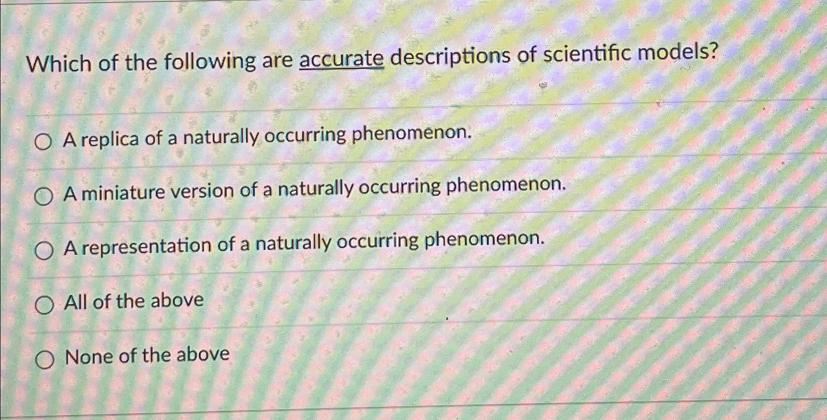 Solved Which of the following are accurate descriptions of | Chegg.com