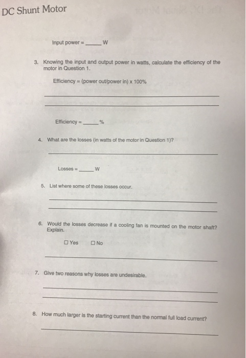 Solved REVIEW QUESTIONS 1. Calculate the mechanical output | Chegg.com