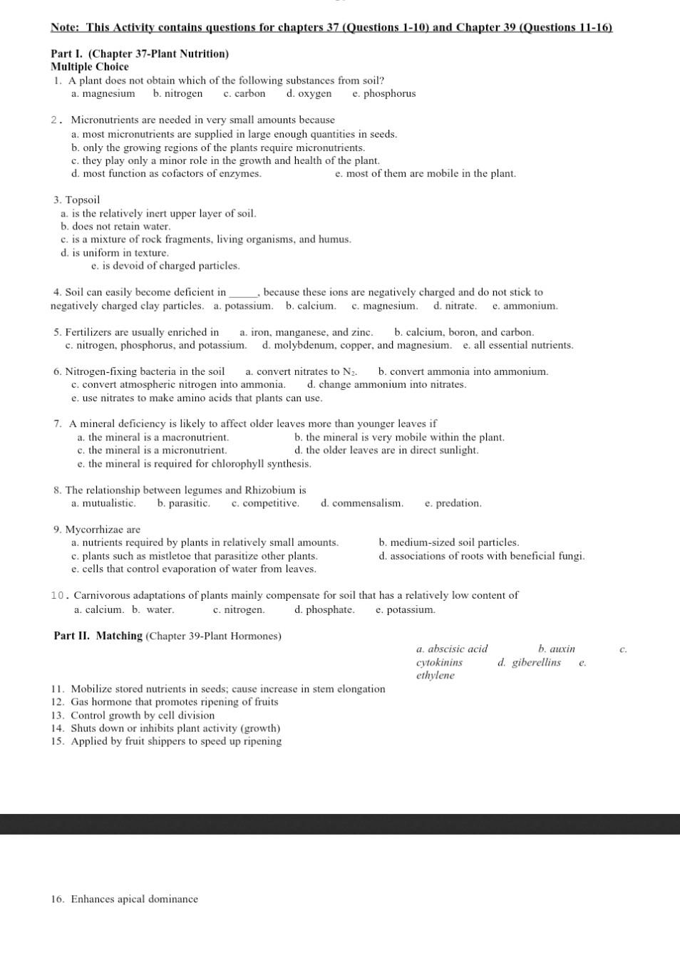 BIOL 1120, General Biology II Chapter 25 History of | Chegg.com