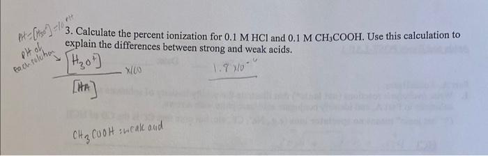 Solved 1. Write hydrolysis reactions (net ionic") that | Chegg.com