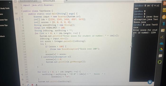 Solved ++ > - Terminal1. Import Java-util. Scanner: 3 public | Chegg.com