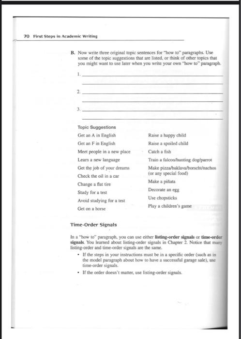 Solved Chapter 31 Giving Instructions 93 Writing Assignment | Chegg.com