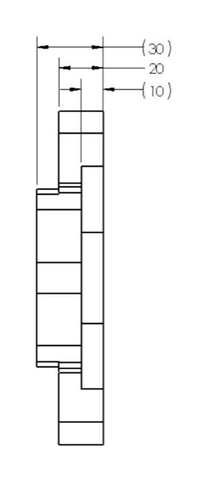 Solved Please create a 3D model of the attached image in | Chegg.com