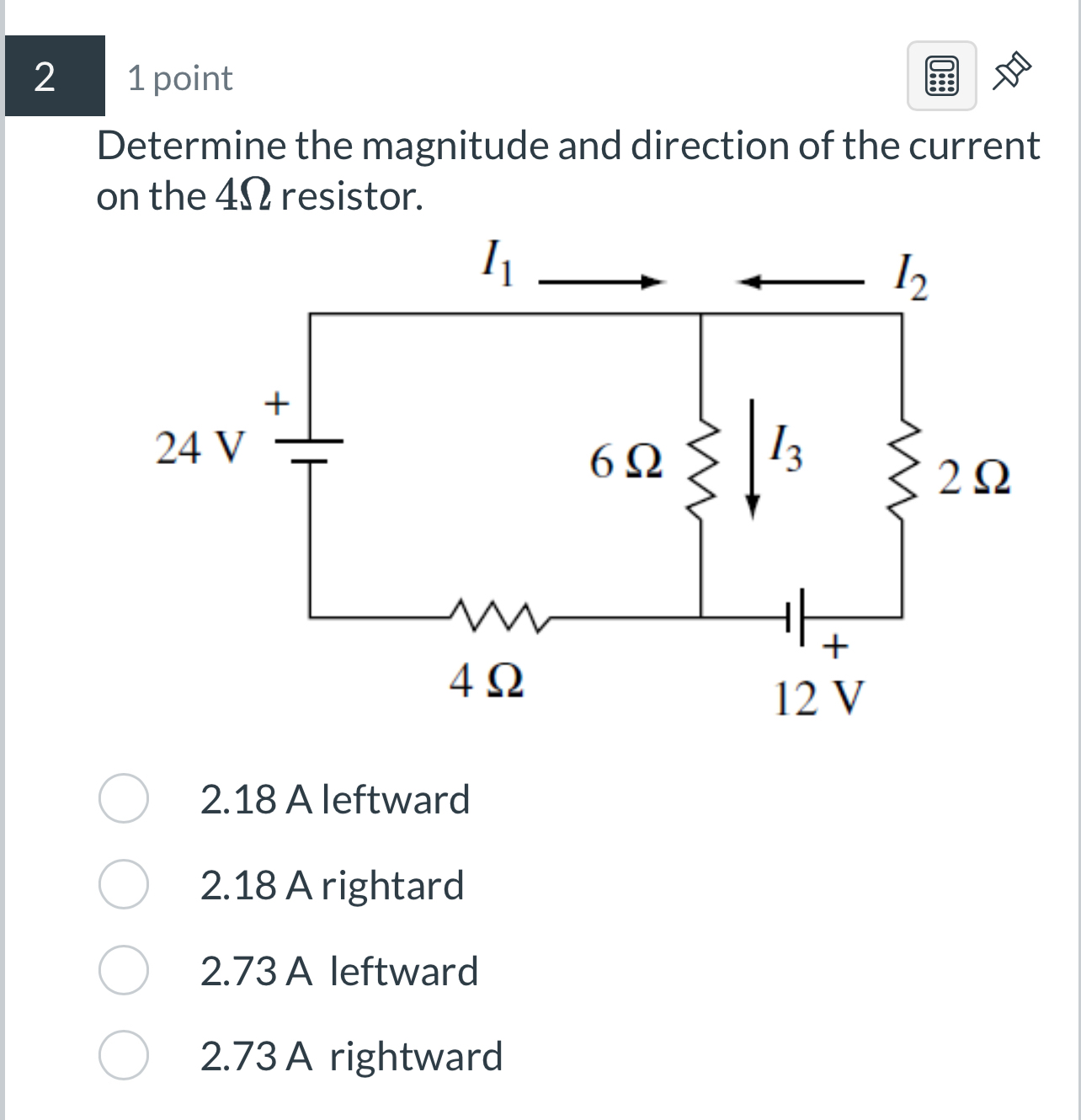 Solved 21 ﻿pointDetermine the magnitude and direction of the | Chegg.com