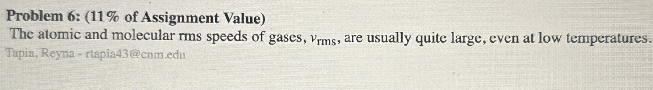 Solved Problem 6: ( 11% ﻿of Assignment Value)The atomic and | Chegg.com