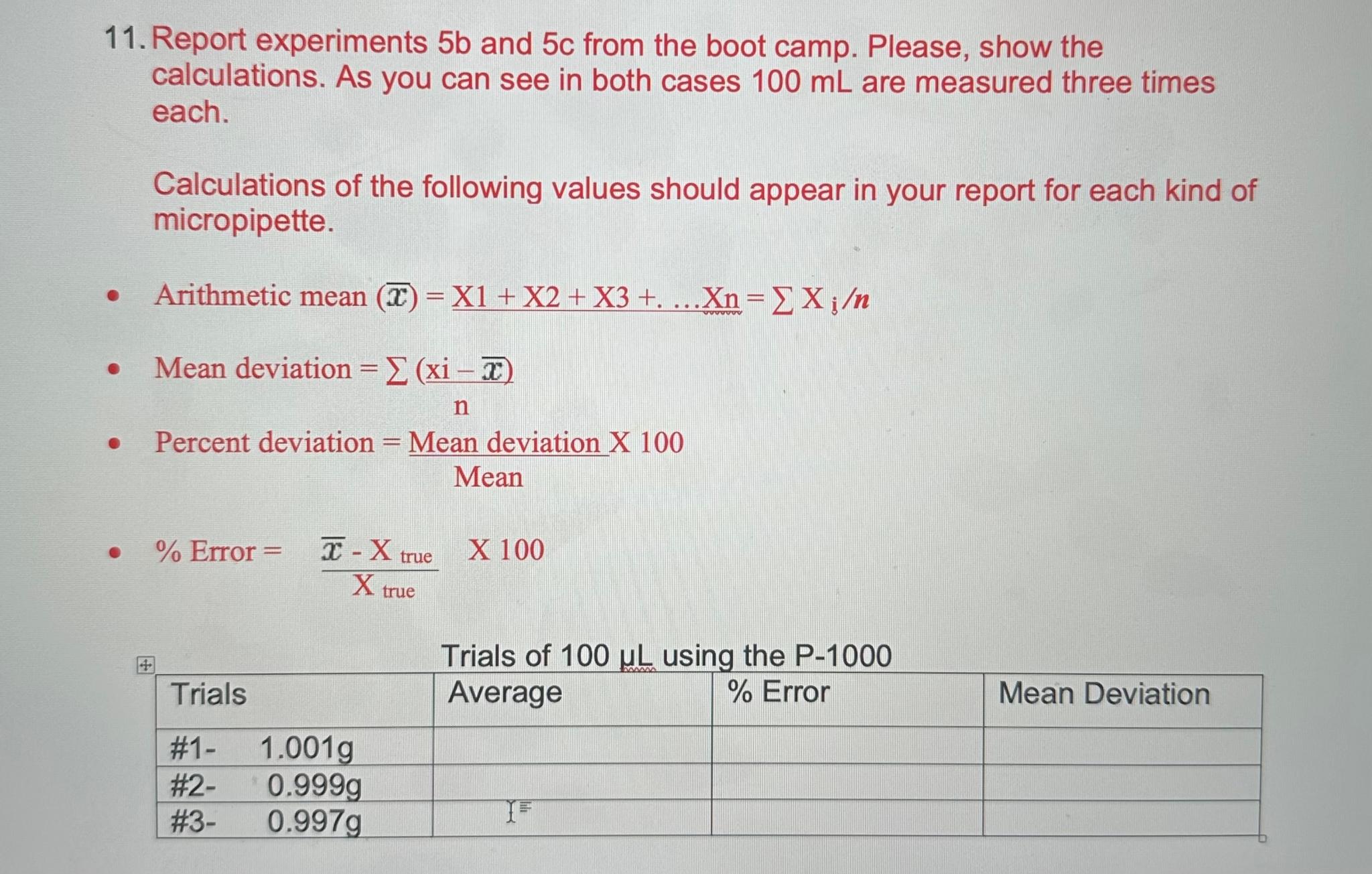 Solved Report experiments 5b ﻿and 5c ﻿from the boot camp. | Chegg.com
