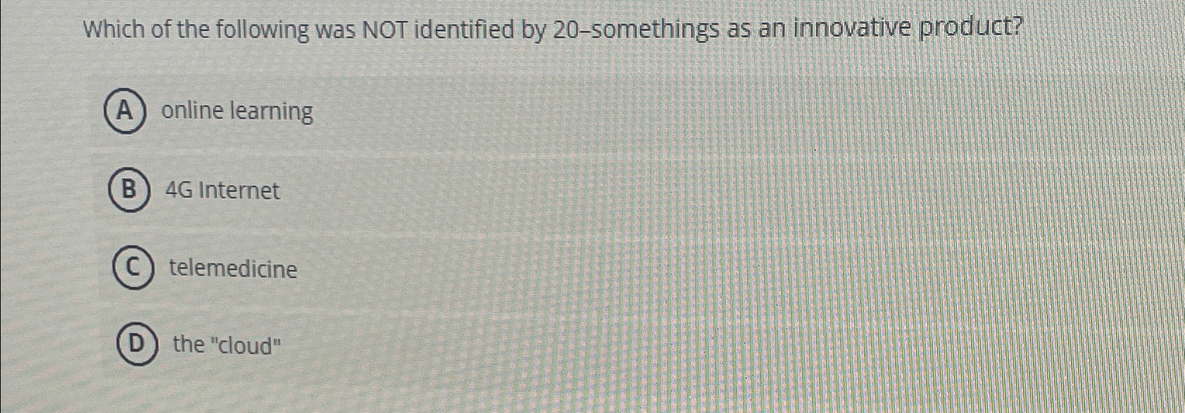 Solved Which of the following was NOT identified by | Chegg.com