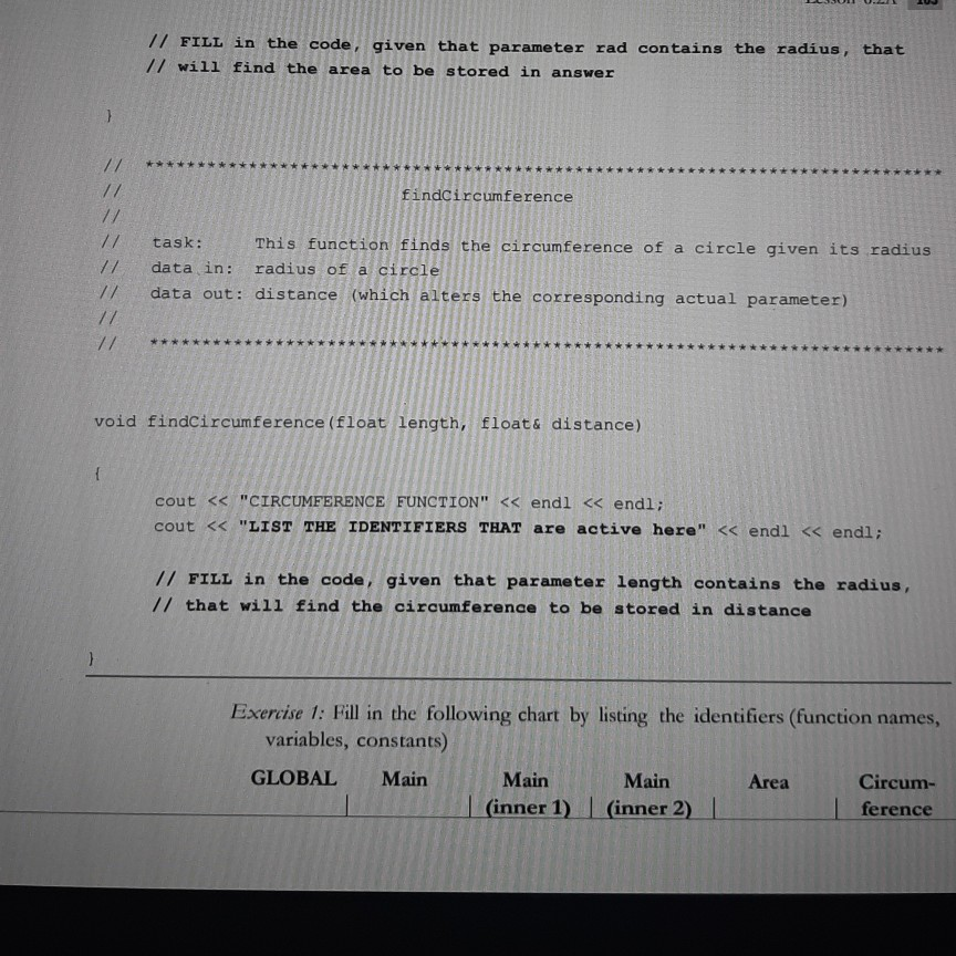 Solved LAB 6.5 Scope of Variables Retrieve program scope.cpp | Chegg.com
