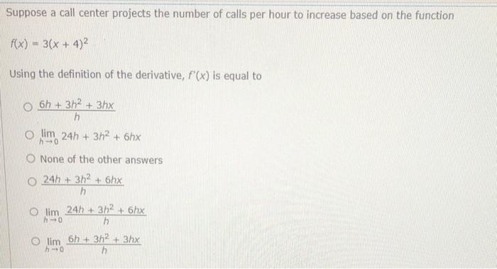 Solved Suppose a call center projects the number of calls | Chegg.com