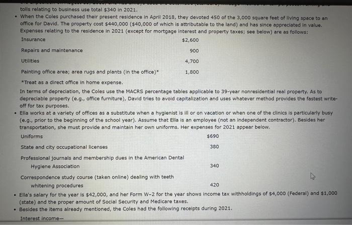 Please help with filling out form 1040 and any other | Chegg.com