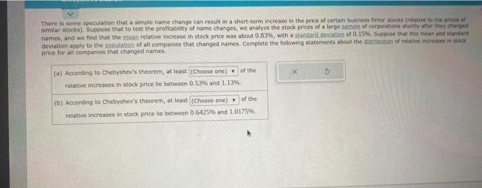 There is some speculation that a simple name change | Chegg.com