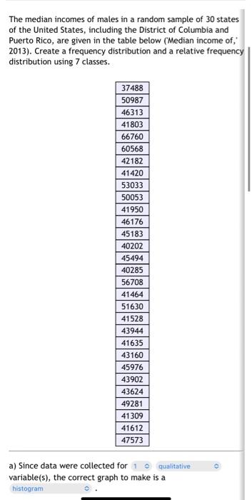 Solved b) Using the formula class width =(maxX−minX)/( | Chegg.com