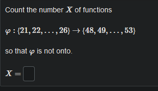 Solved Count the number x ﻿of | Chegg.com