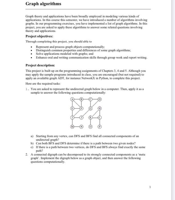 Solved Graph Algorithms Graph Theory And Applications Have