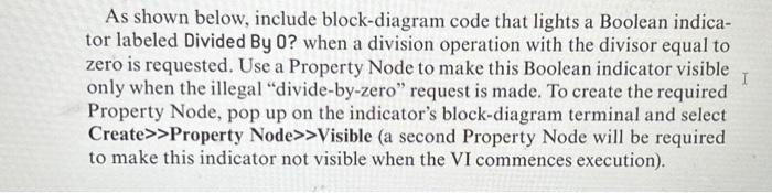 please provide the front panel and block diagram in | Chegg.com