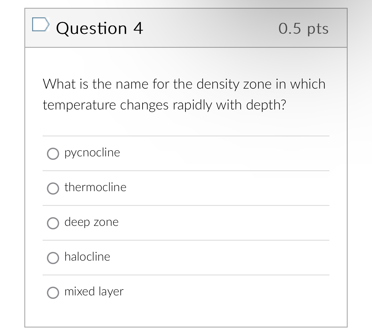 Solved Question 405 ﻿ptswhat Is The Name For The Density 