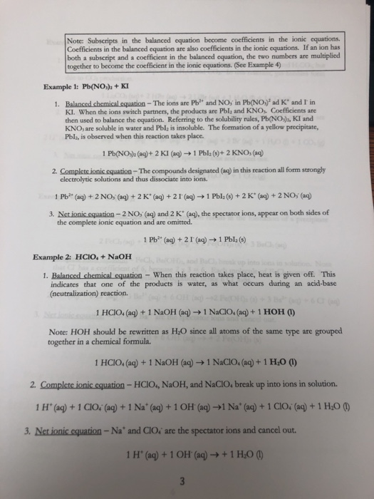 Solved Name Experiment O UBLE DISPLACEMENT REACTIONS In this | Chegg.com