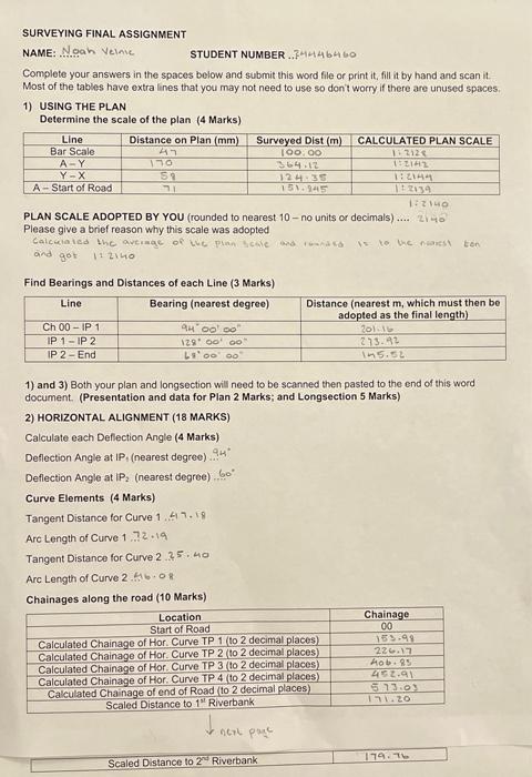 2) VERTICAL ALIGNMENT (20 MARKS; 14 for Design | Chegg.com