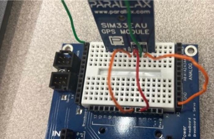Solved Please provide a code to test this GPS sensor to | Chegg.com