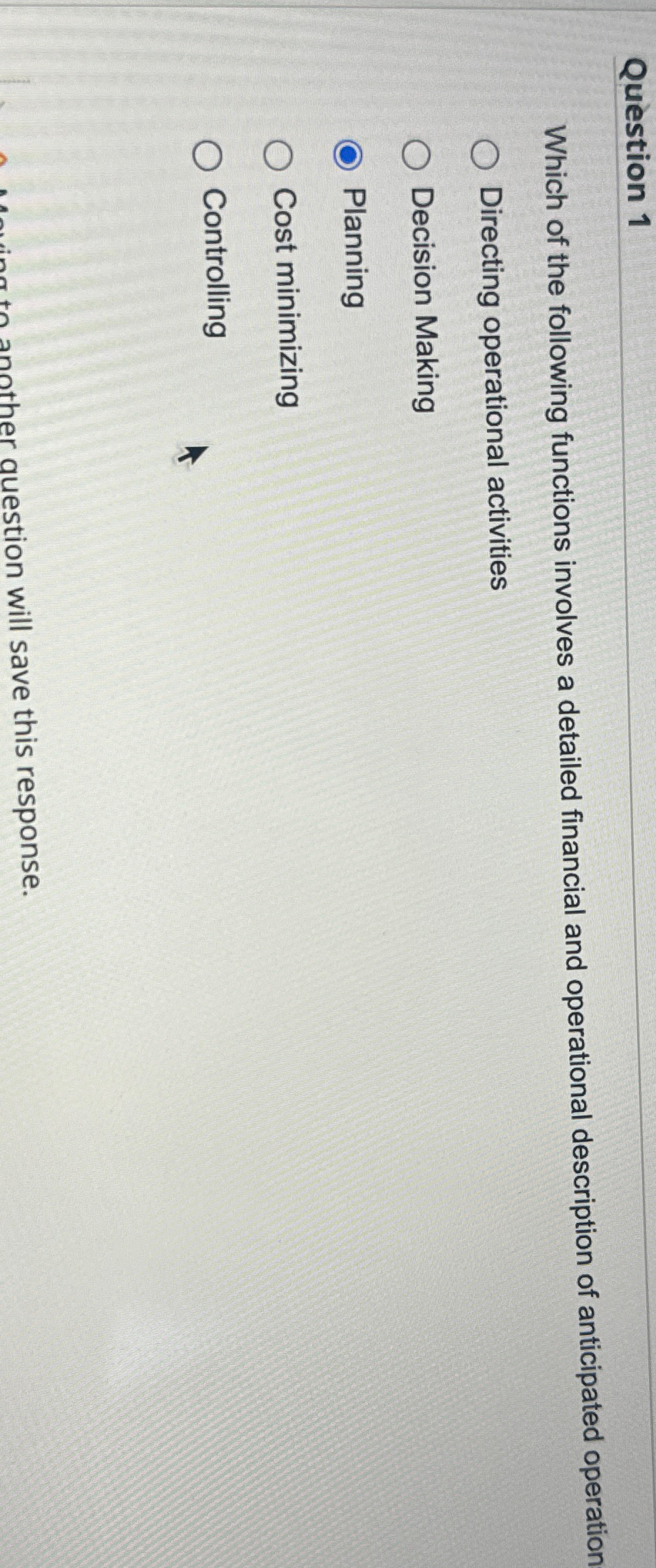 Solved Question 1Which of the following functions involves a | Chegg.com
