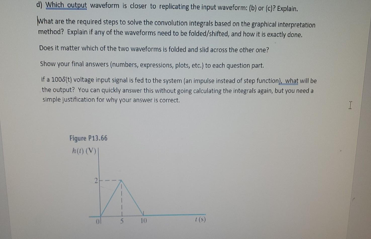 Solved Assume the voltage impulse response of a circuit can | Chegg.com