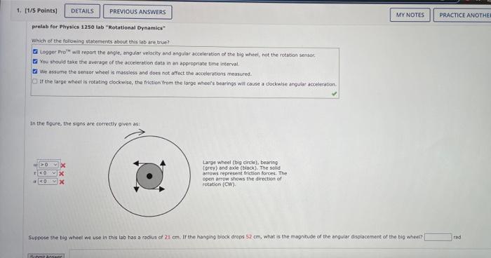 Solved 1. [1/5 Points) DETAILS PREVIOUS ANSWERS MY NOTES | Chegg.com