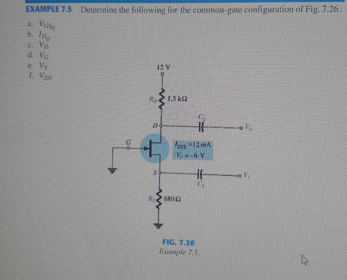 Solved Example 7.5. | Chegg.com