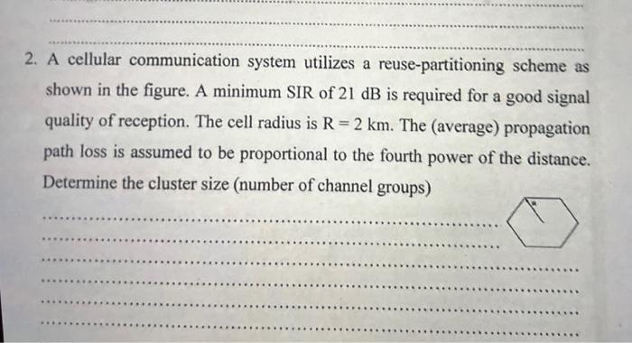 Solved ****** ****** ************** 2. A cellular | Chegg.com