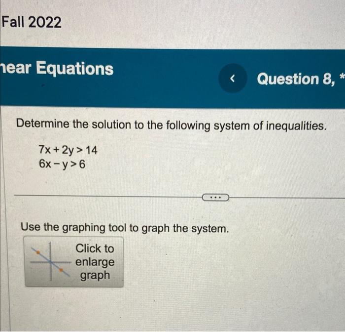 Solved Determine the solution to the following system of | Chegg.com