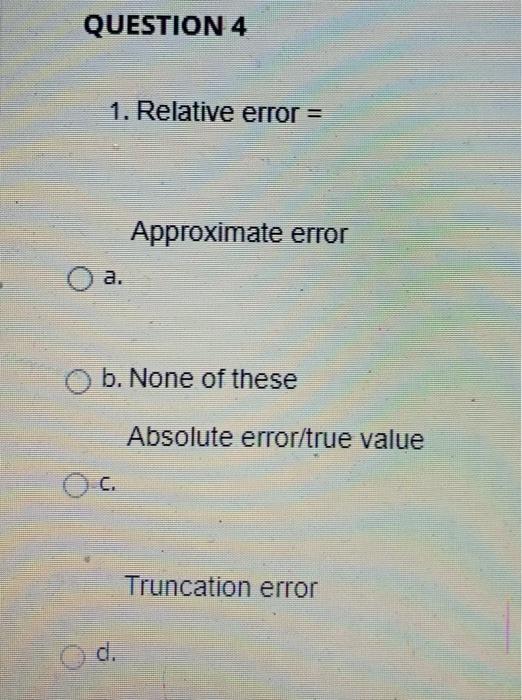 Solved QUESTION 1 find the maximum Norm (Norm Infinity) of | Chegg.com