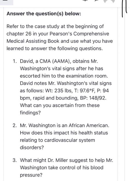 Solved Answer the question(s) below: Refer to the case study | Chegg.com