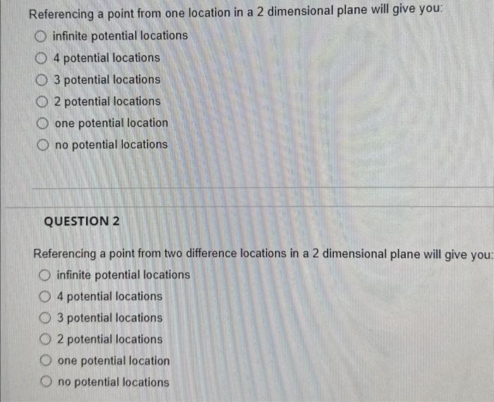 Solved Referencing a point from one location in a 2 | Chegg.com