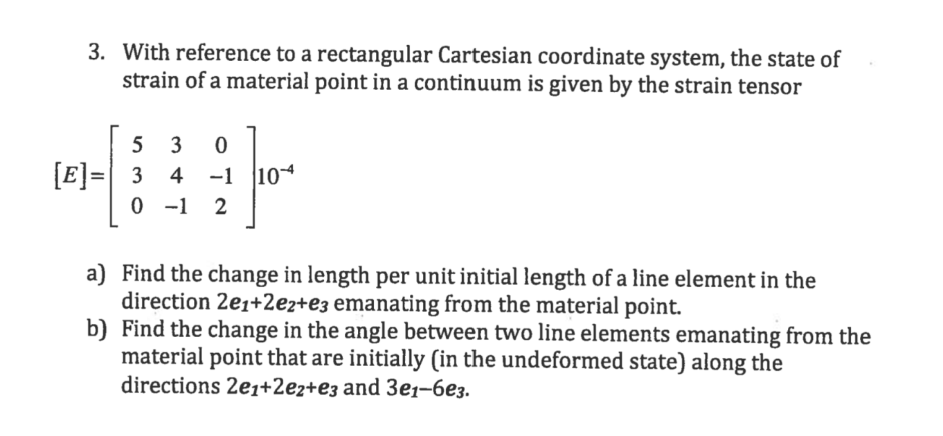 Solved With reference to ﻿a rectangular Cartesian coordinate | Chegg.com