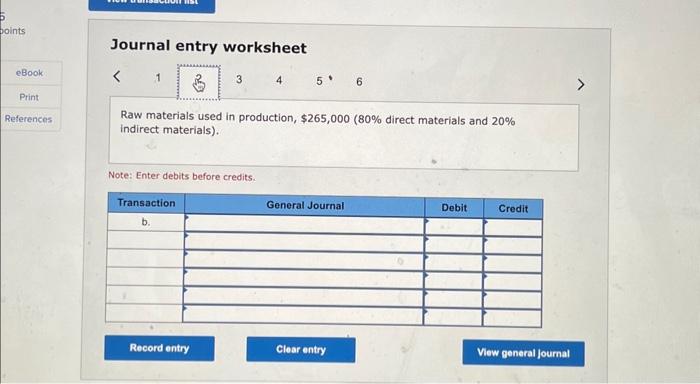 Solved Journal entry worksheet 6 Labor cost accrued in the | Chegg.com