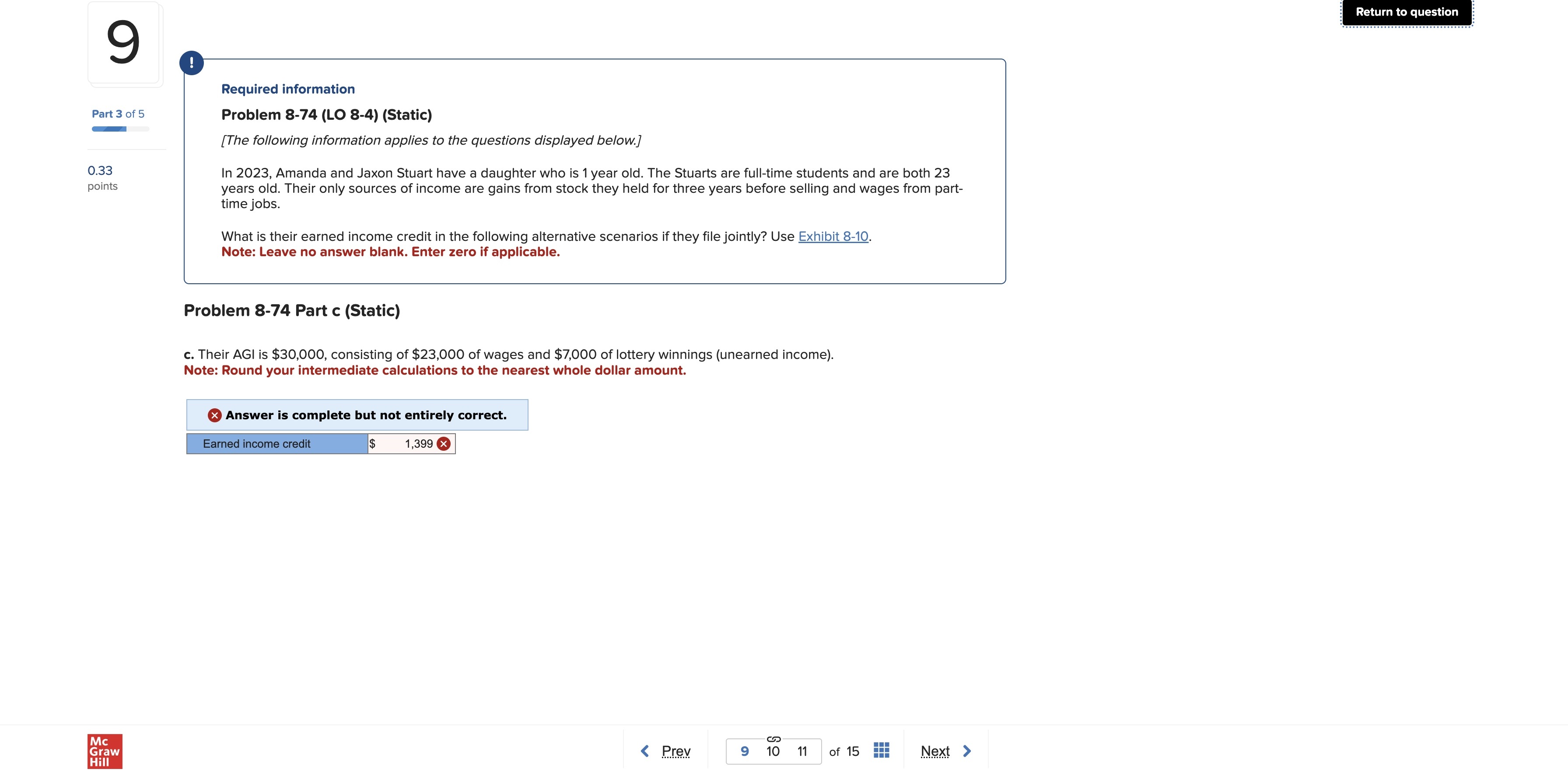 Solved 9Return to questionPart 3 ﻿of 5(!)Required | Chegg.com