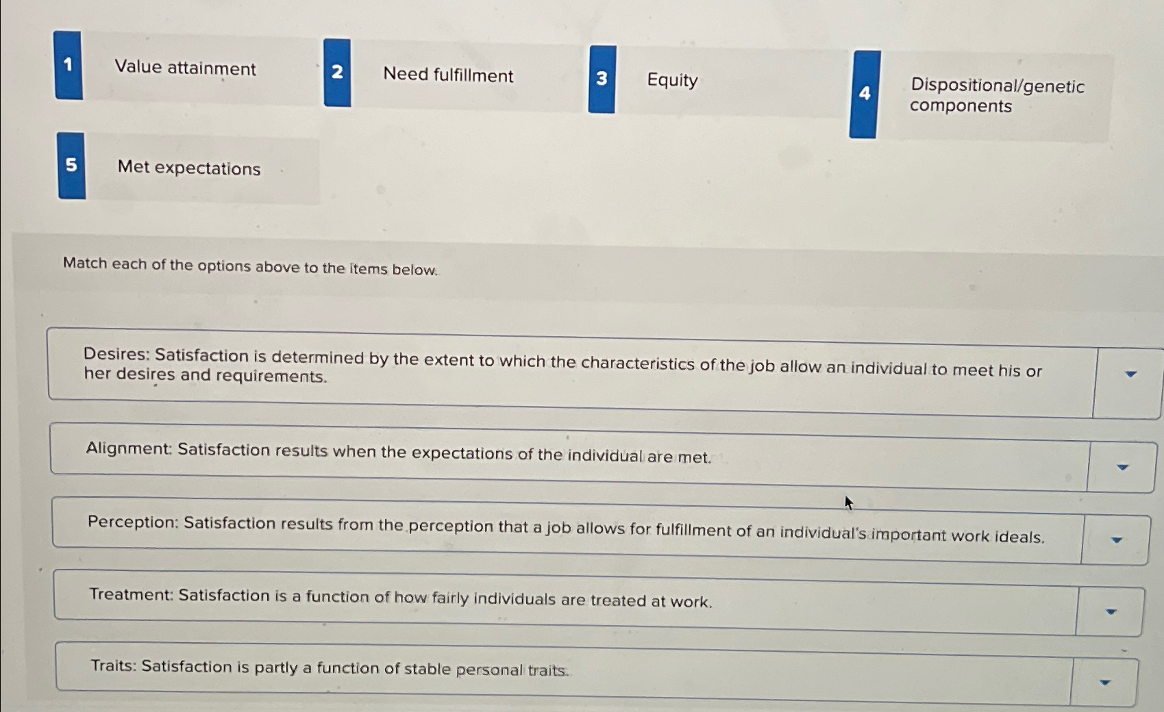 Solved 1 ﻿Value attainment2 ﻿Need | Chegg.com