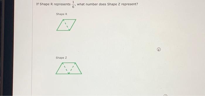 Solved If Shape R represents what number does Shape Z | Chegg.com