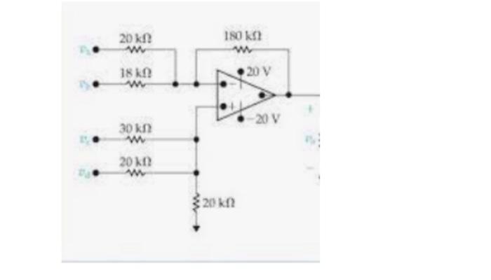 Solved Value of Vout for the opamp circuits given below? | Chegg.com