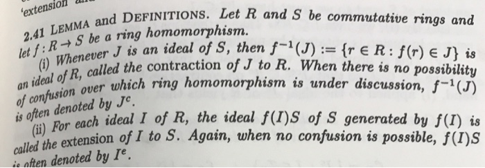 Solved 4.36 EXERCISE. Let R be a commutative ring and let X | Chegg.com