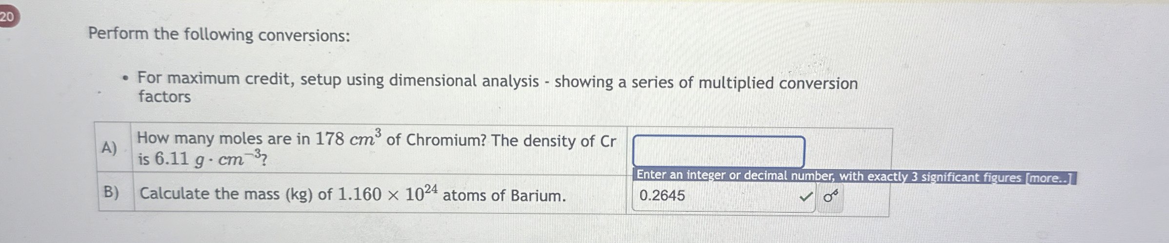 Solved How to solve Perform the following conversions:For | Chegg.com