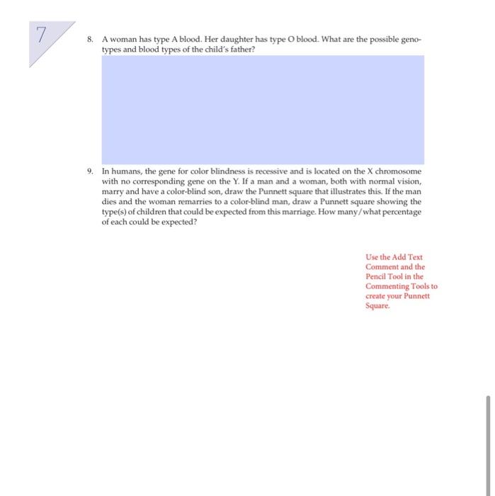 Solved Introduction to Mendelian Genetics Answer the | Chegg.com