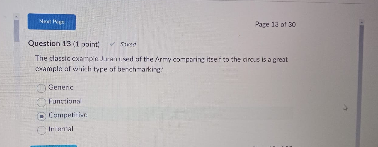 Solved Page 13 of 30Question 13 (1 point) SavedThe | Chegg.com Solved Page 13 of 30Question 13 (1 point) SavedThe | Chegg.com