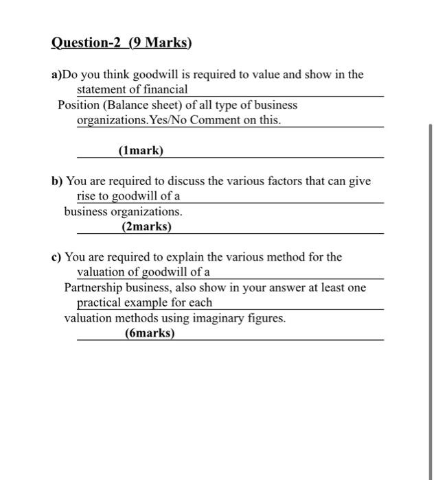 Solved ASSIGNMENT Total 15 Marks Question-1 (6 Marks) Anwar | Chegg.com