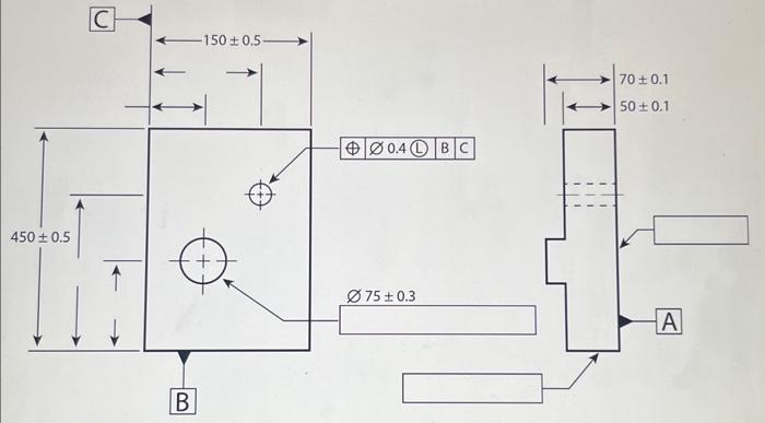 Solved Problem 1: Complete the part drawing with the | Chegg.com