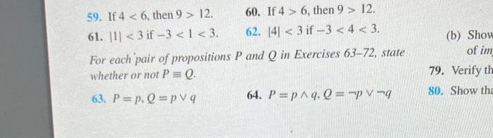 Solved In Exerises 1-11, restate each proposition in the | Chegg.com